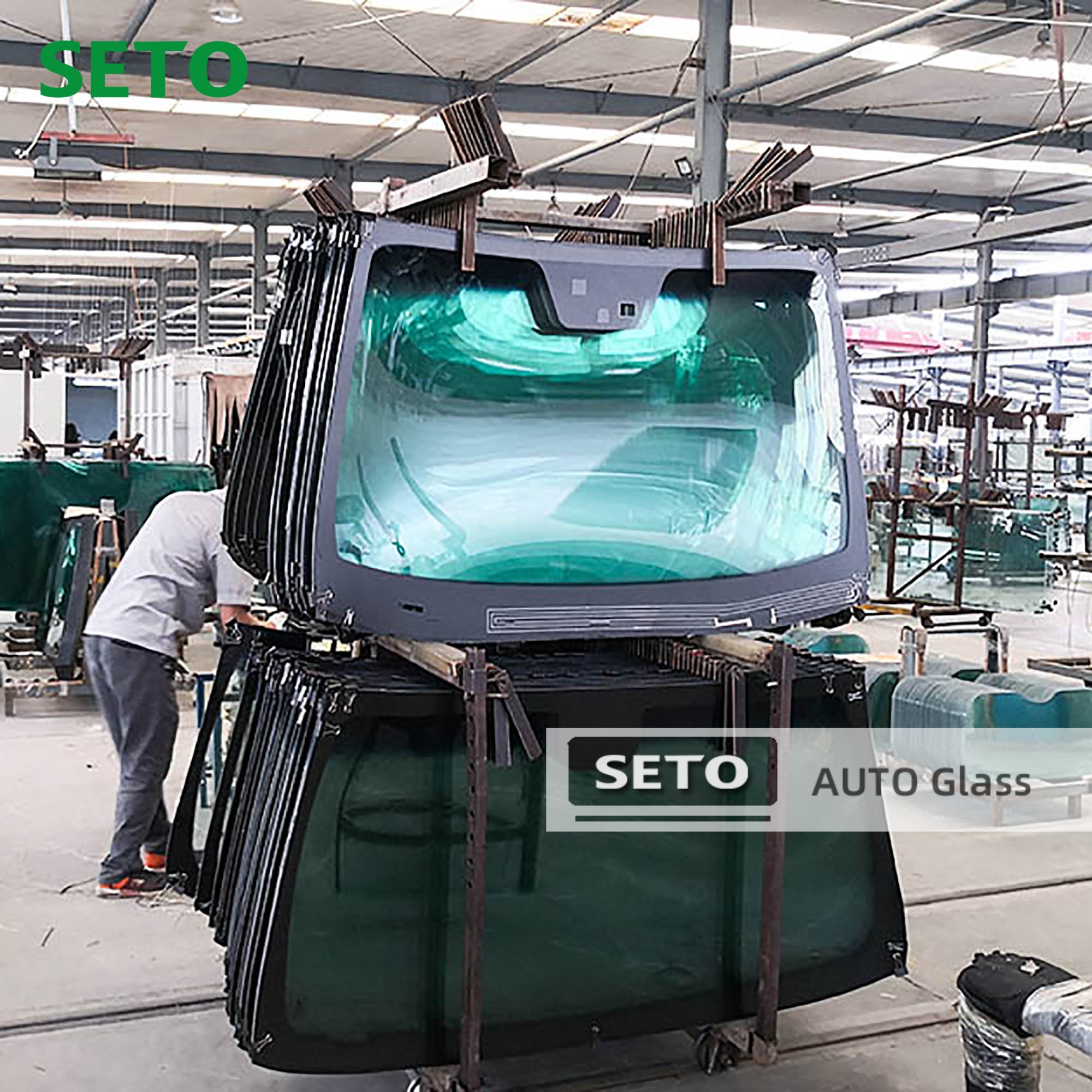 Car Window Glass Windshield Roof Car Glass Windshield for Hino Toyota ...